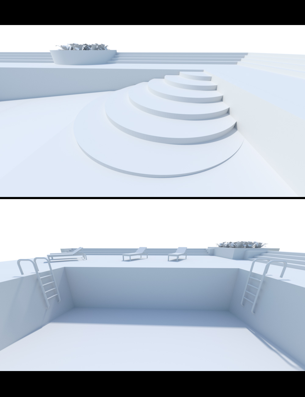 LA Pool and HDRI | Daz 3D