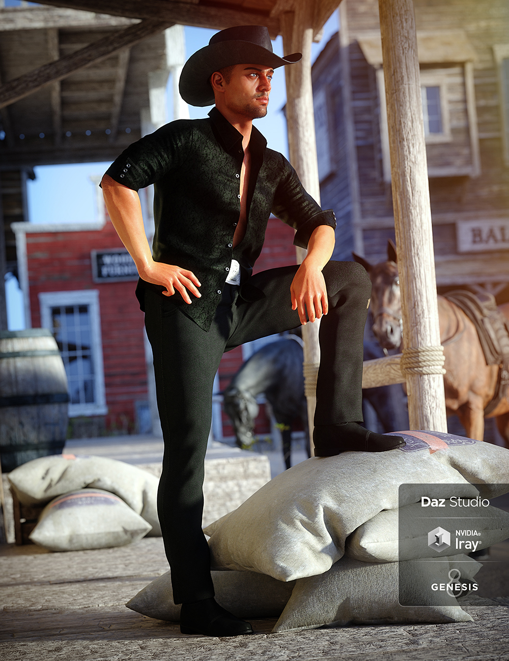 Diego 8 Pro Bundle | Daz 3D