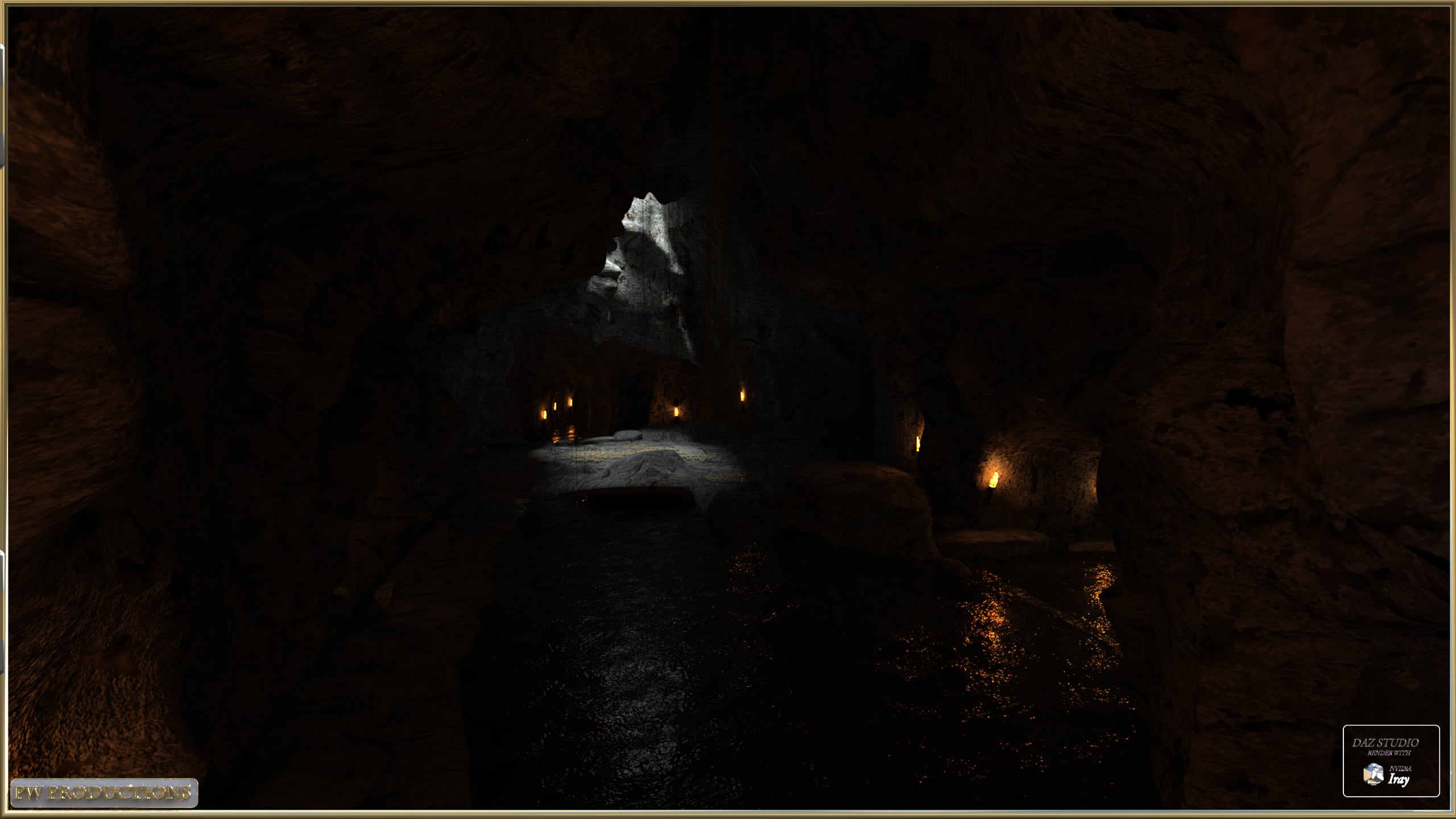 PW Caves of Cave Island | Daz 3D