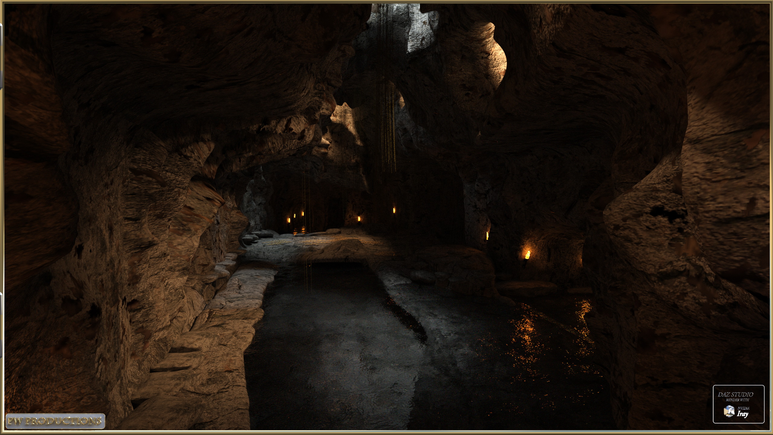 PW Caves of Cave Island | Daz 3D