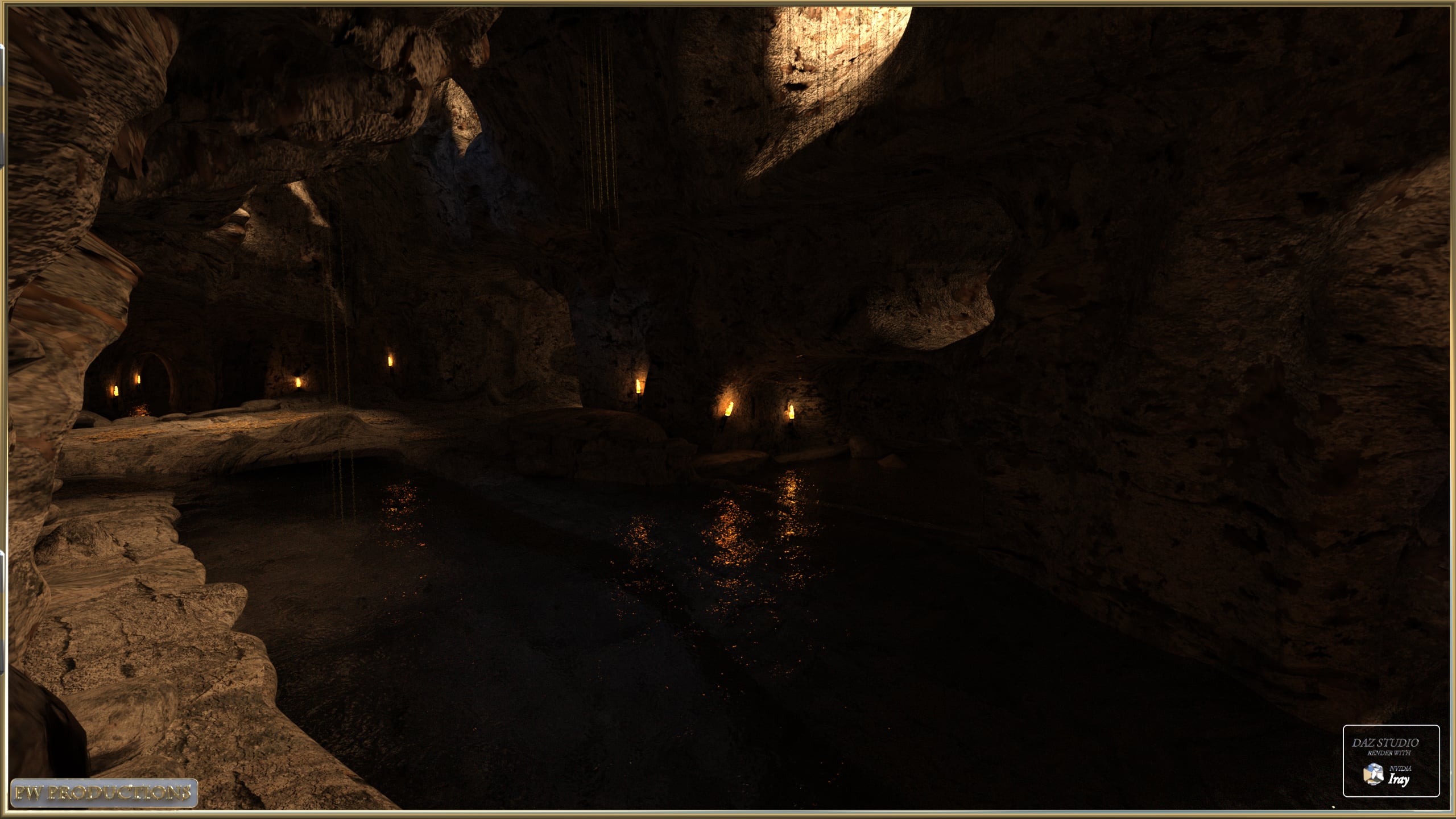 PW Caves of Cave Island | Daz 3D