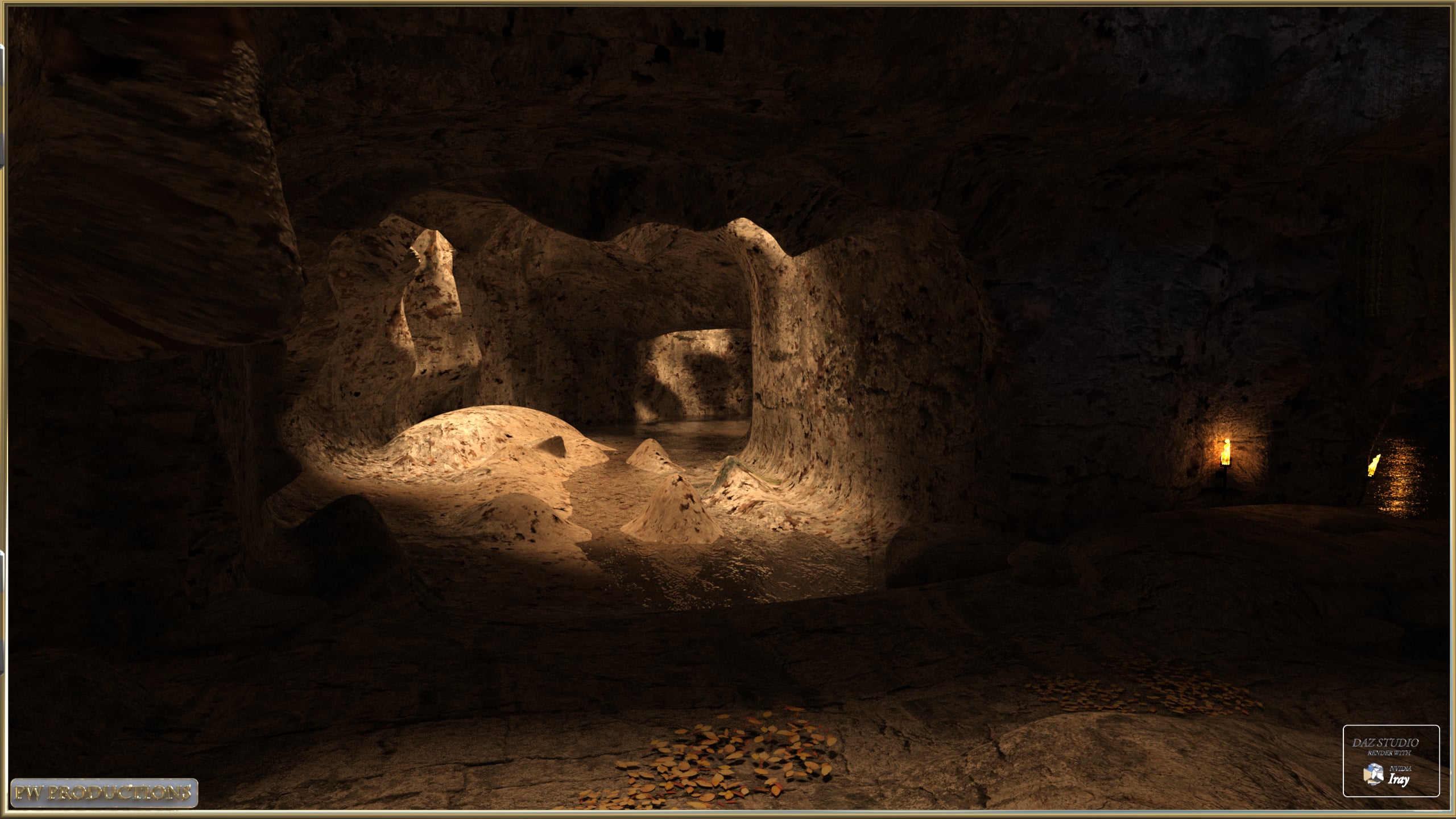 PW Caves of Cave Island | Daz 3D