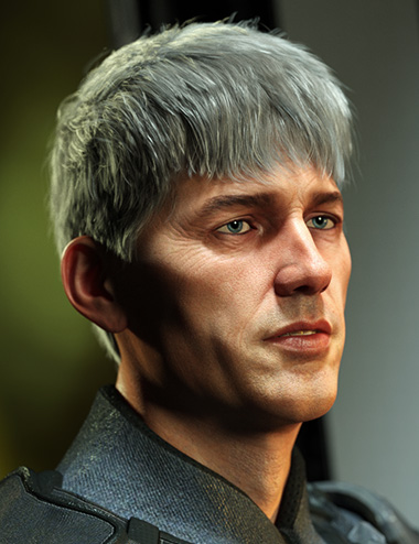 SP Hair 007 for Genesis 3 and 8 Male(s) | Daz 3D
