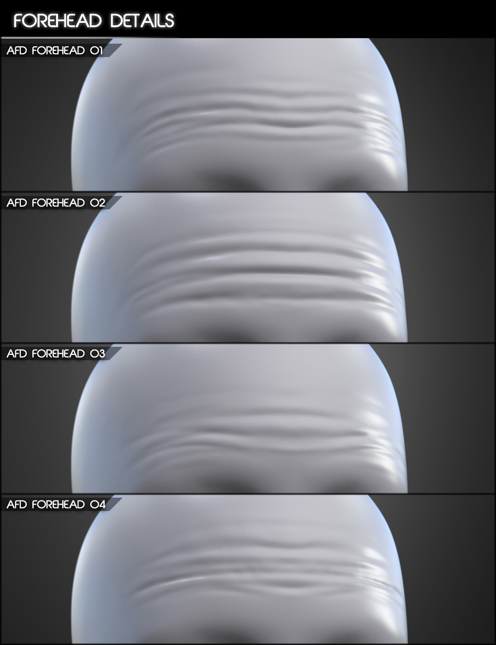 Aging Face Details HD for Genesis 3 and 8 Female(s) | Daz 3D
