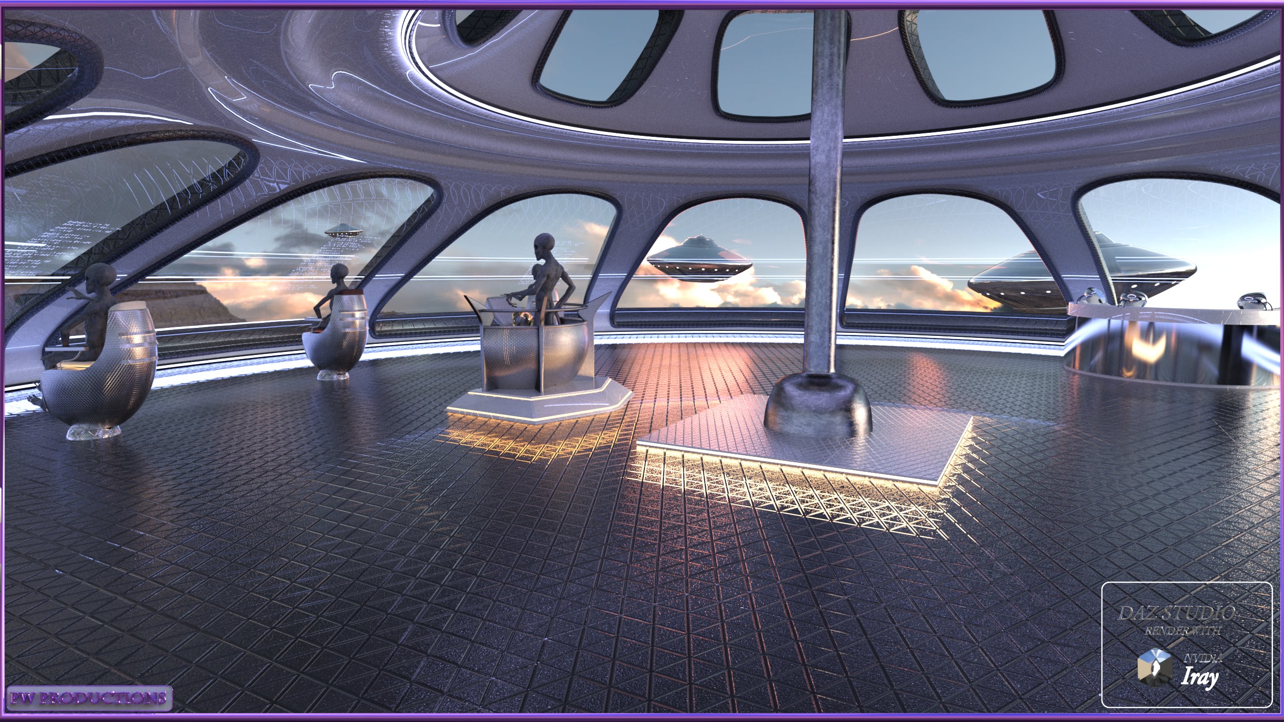 PW UFO Recon Class | Daz 3D