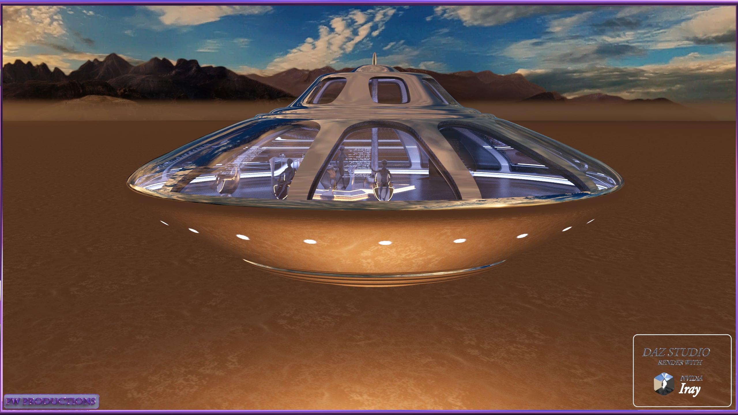 PW UFO Recon Class | Daz 3D