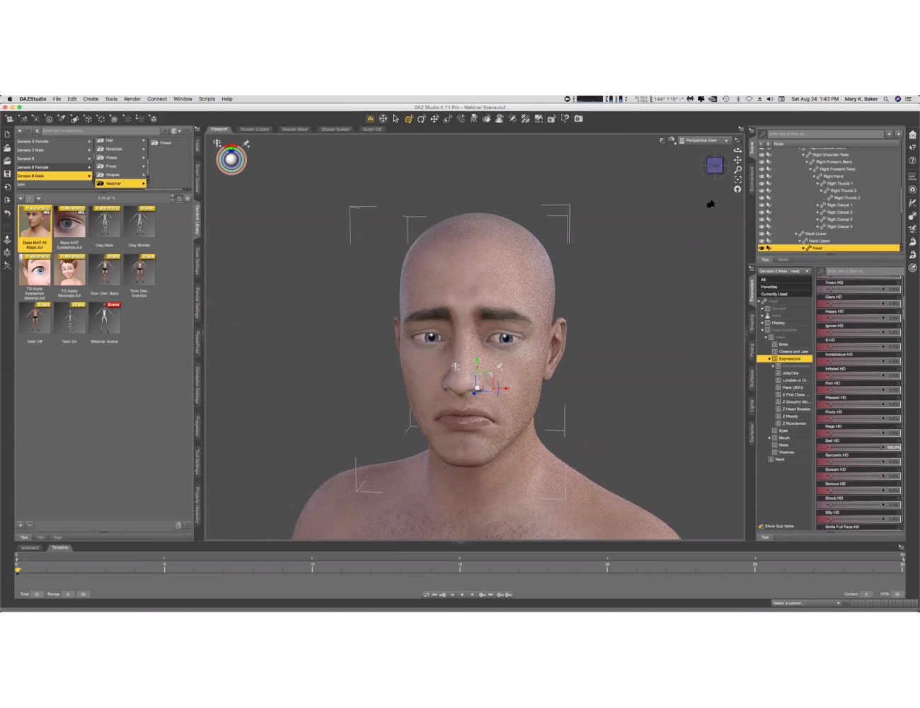 Expression - A Masterclass on Facial Expression and Body Language | Daz 3D