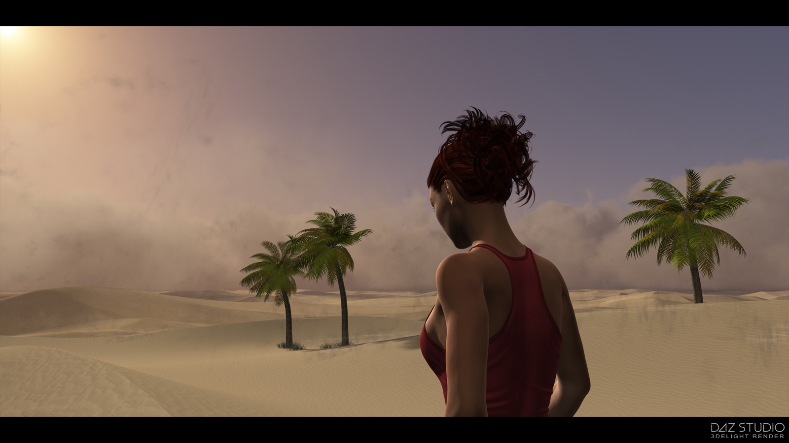 Easy Environments Sandstorm | Daz 3D