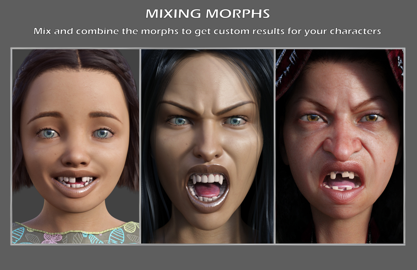 Teeth Master Control for Genesis 8 Female | Daz 3D