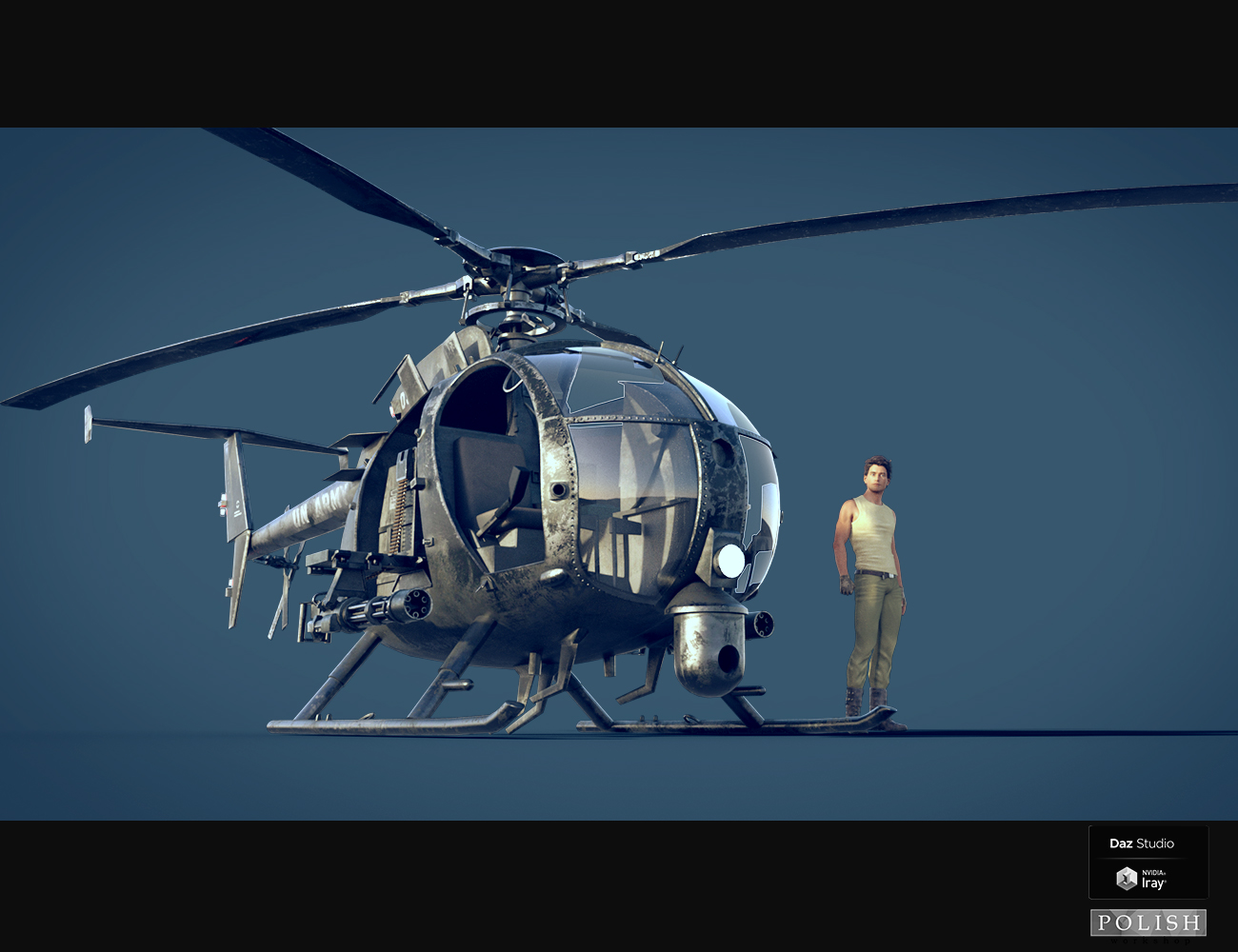 AH Chopper | Daz 3D
