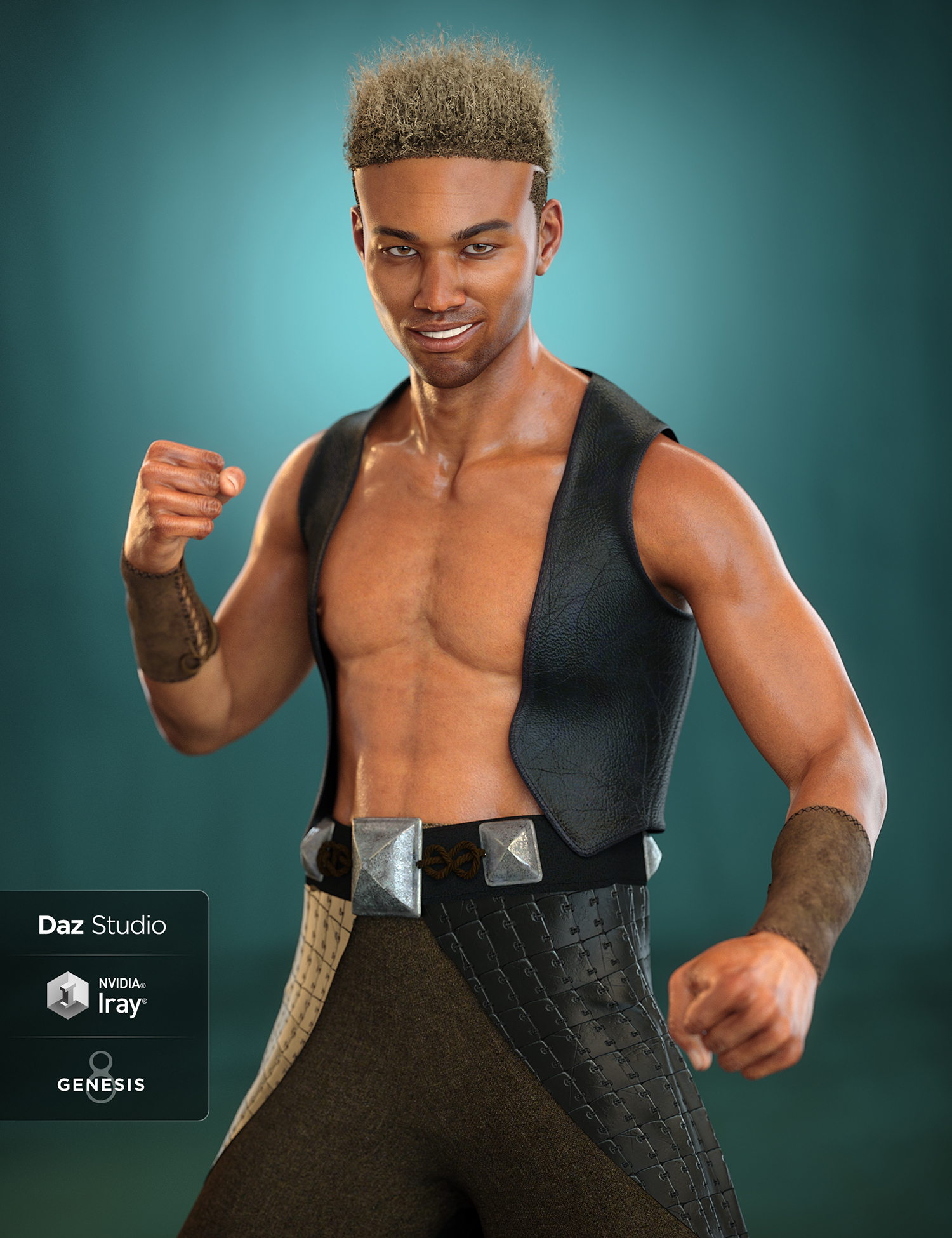 Silas 8 Pro Bundle | Daz 3D