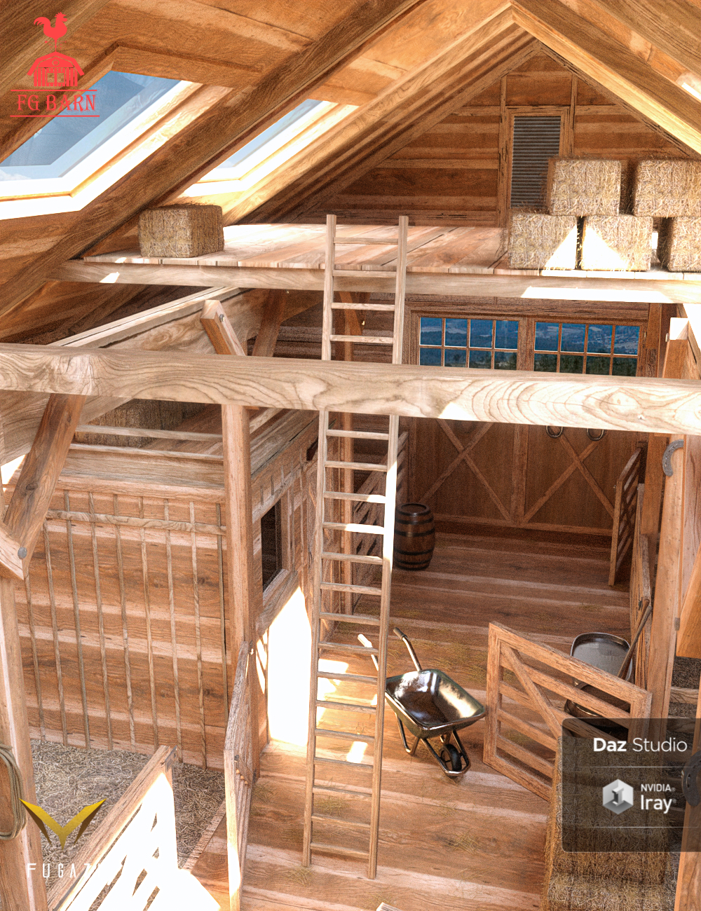 FG Barn | Daz 3D