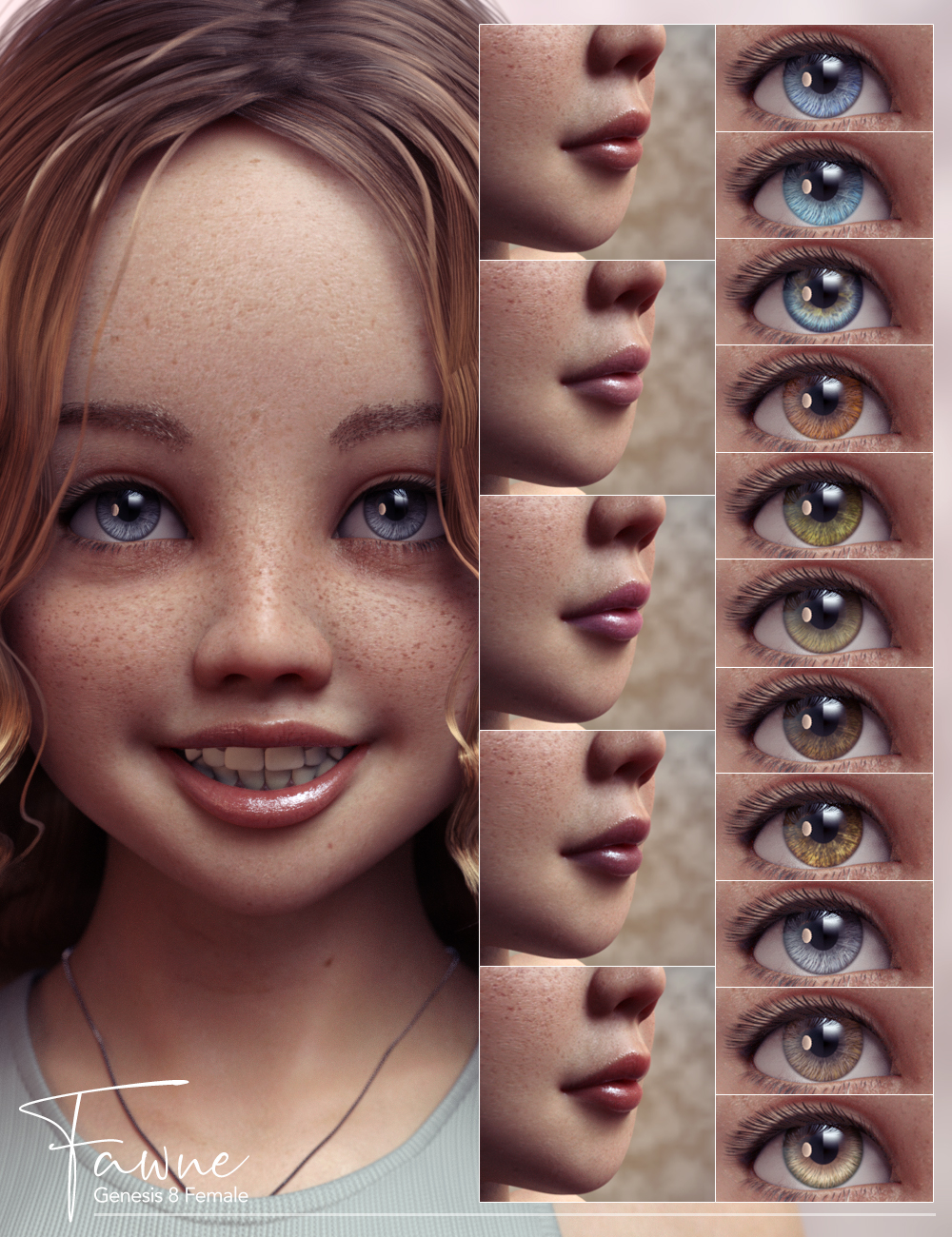 Fawne Bundle for Genesis 8 Female(s) | Daz 3D
