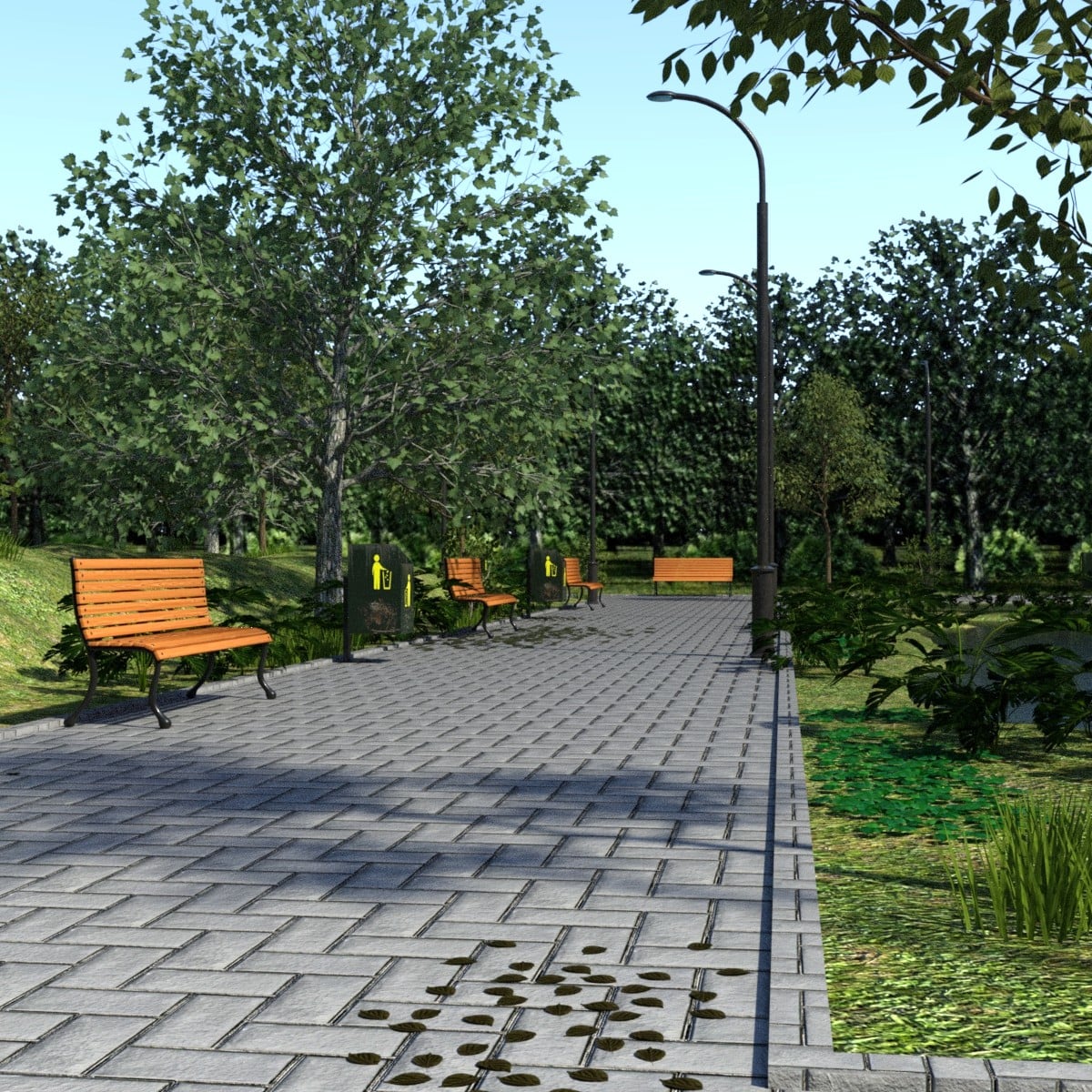 The Park Way | Daz 3D