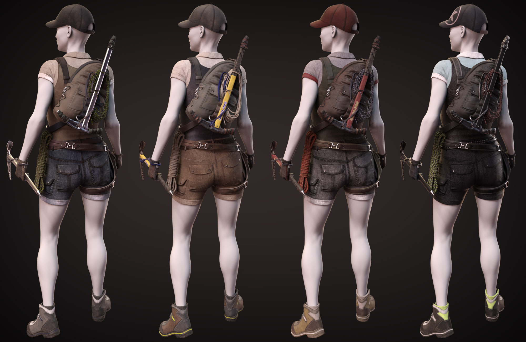 Adventure Outfit for Genesis 8 Female(s) | Daz 3D