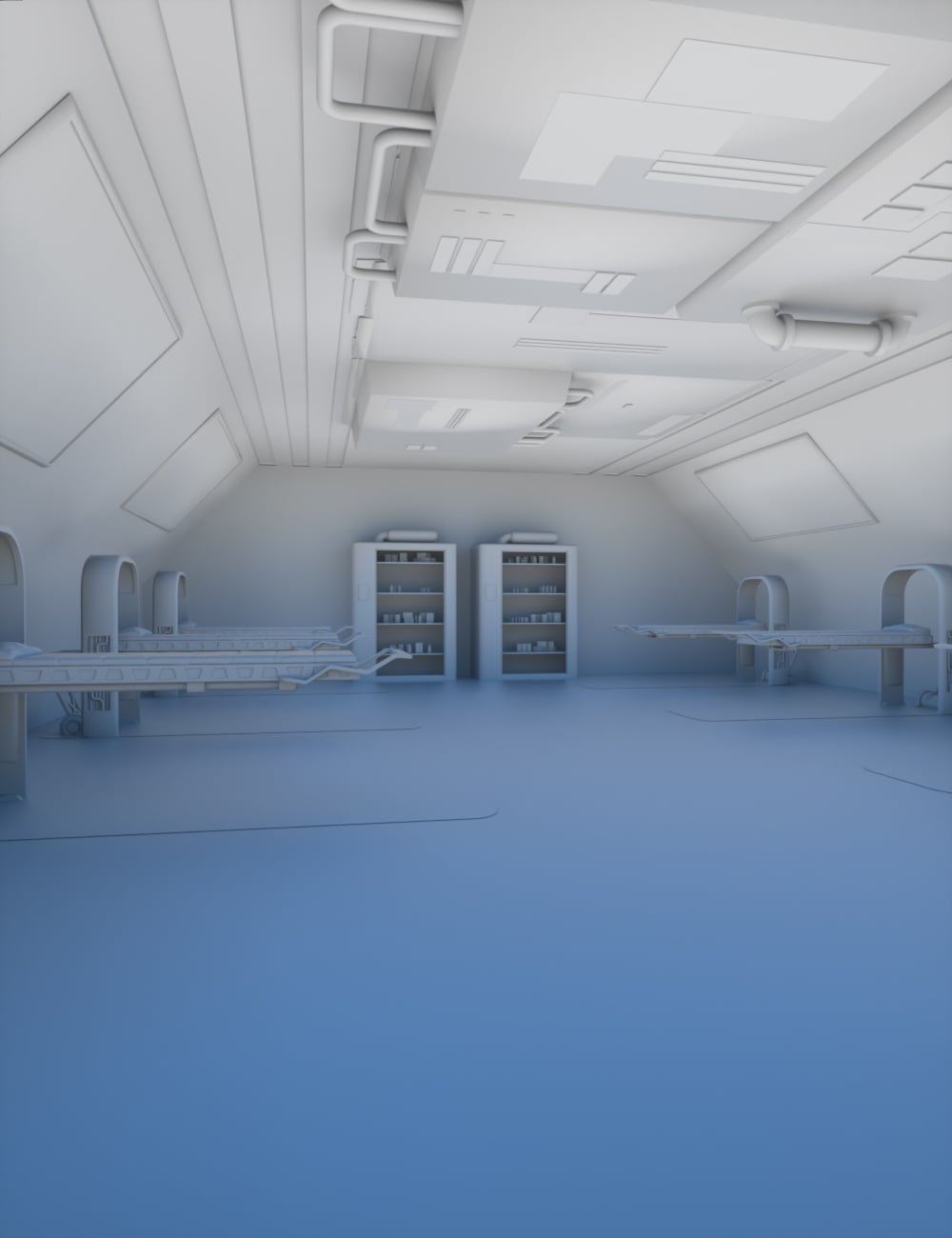 Sci-Fi Starship Medbay Volume 2 | Daz 3D