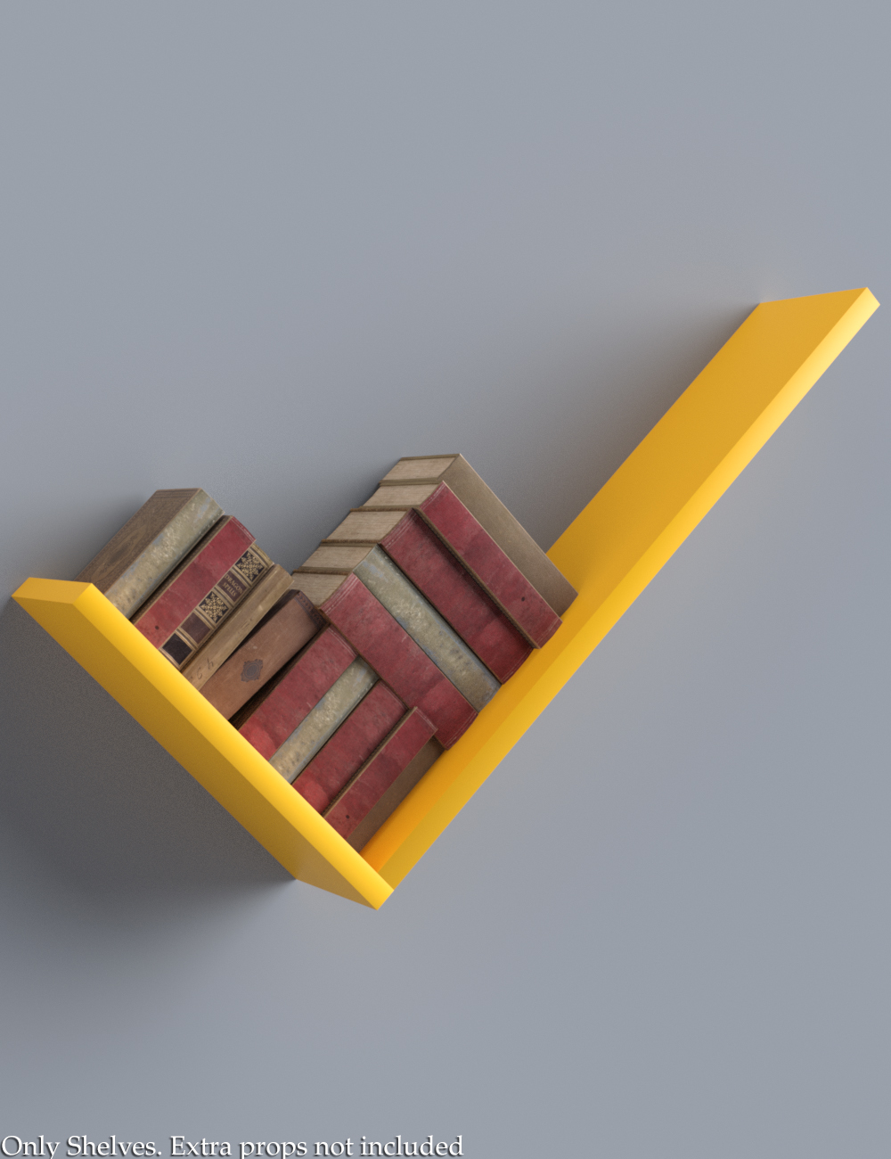 Contemporary Shelves | Daz 3D