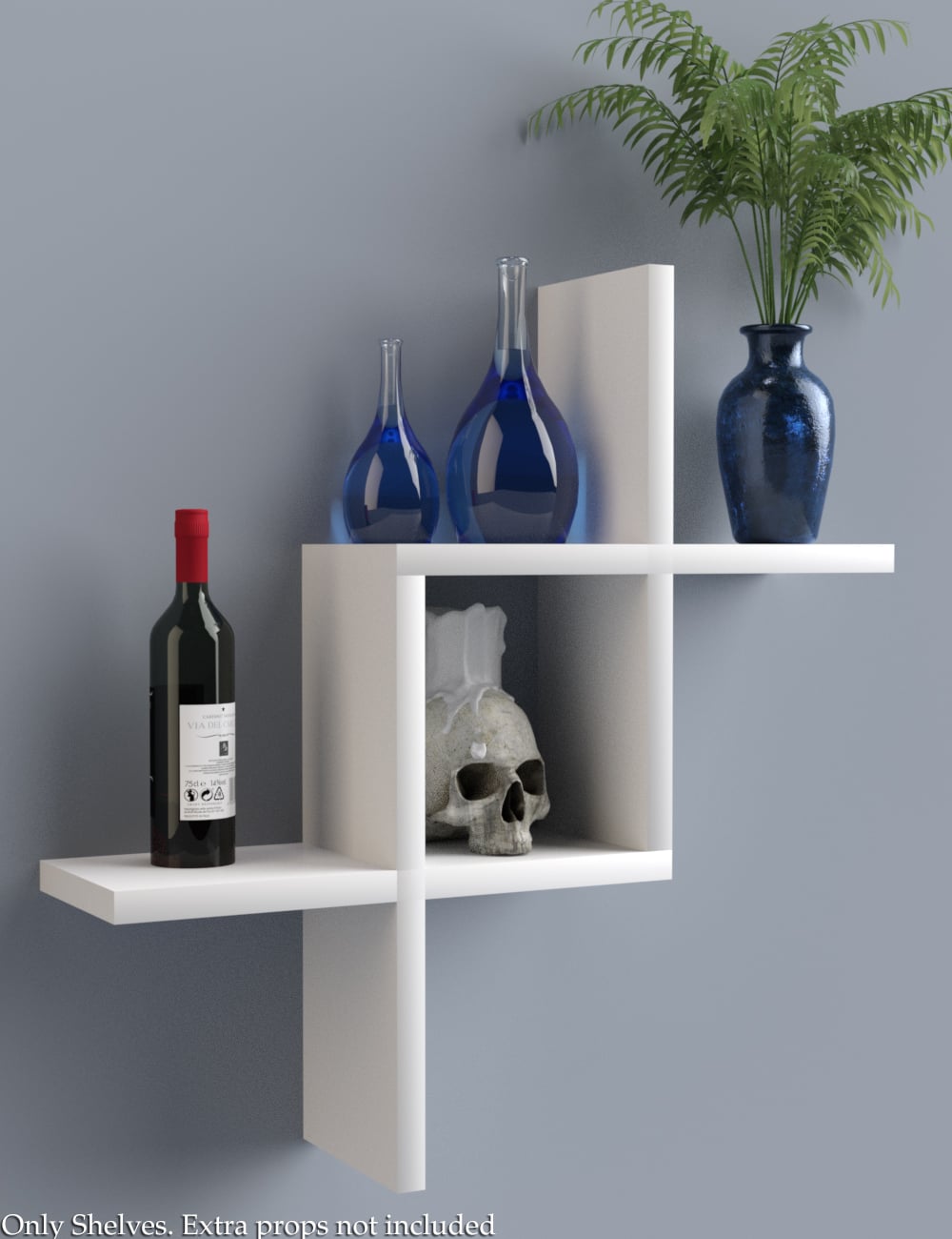 Contemporary Shelves | Daz 3D