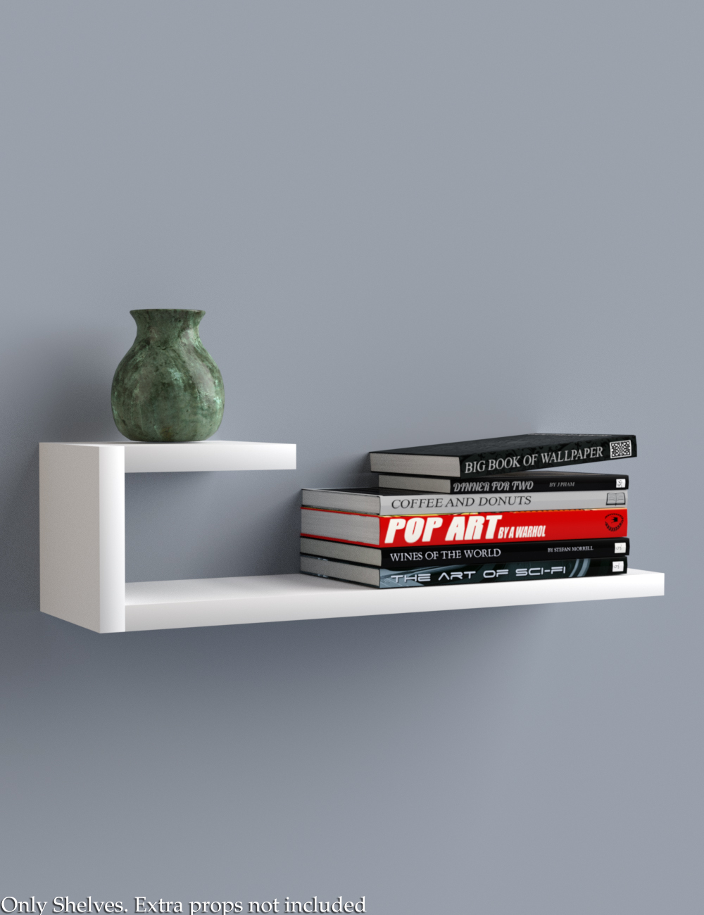 Contemporary Shelves | Daz 3D