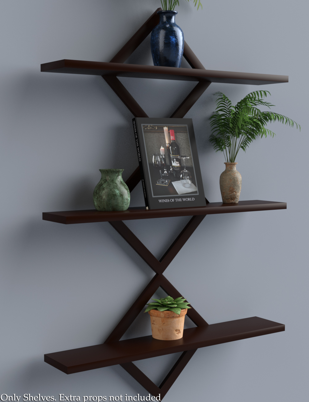 Contemporary Shelves | Daz 3D