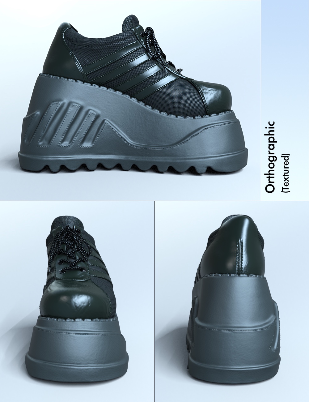 Stomp Trainers for Genesis 8 Female(s) | Daz 3D