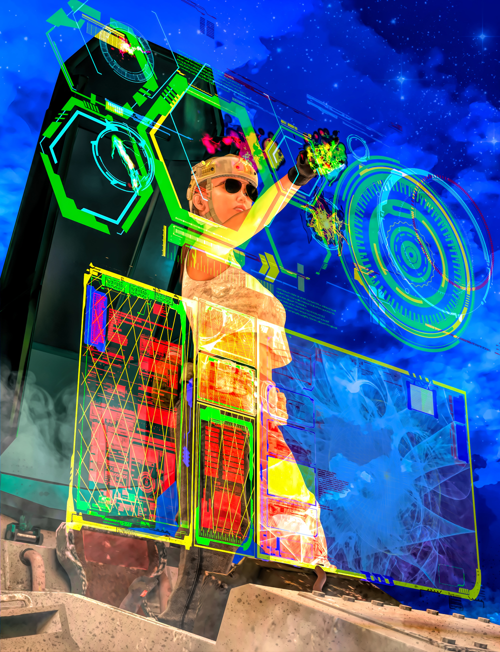 Sci-Tech Overlays and Brushes Volume 01 | Daz 3D