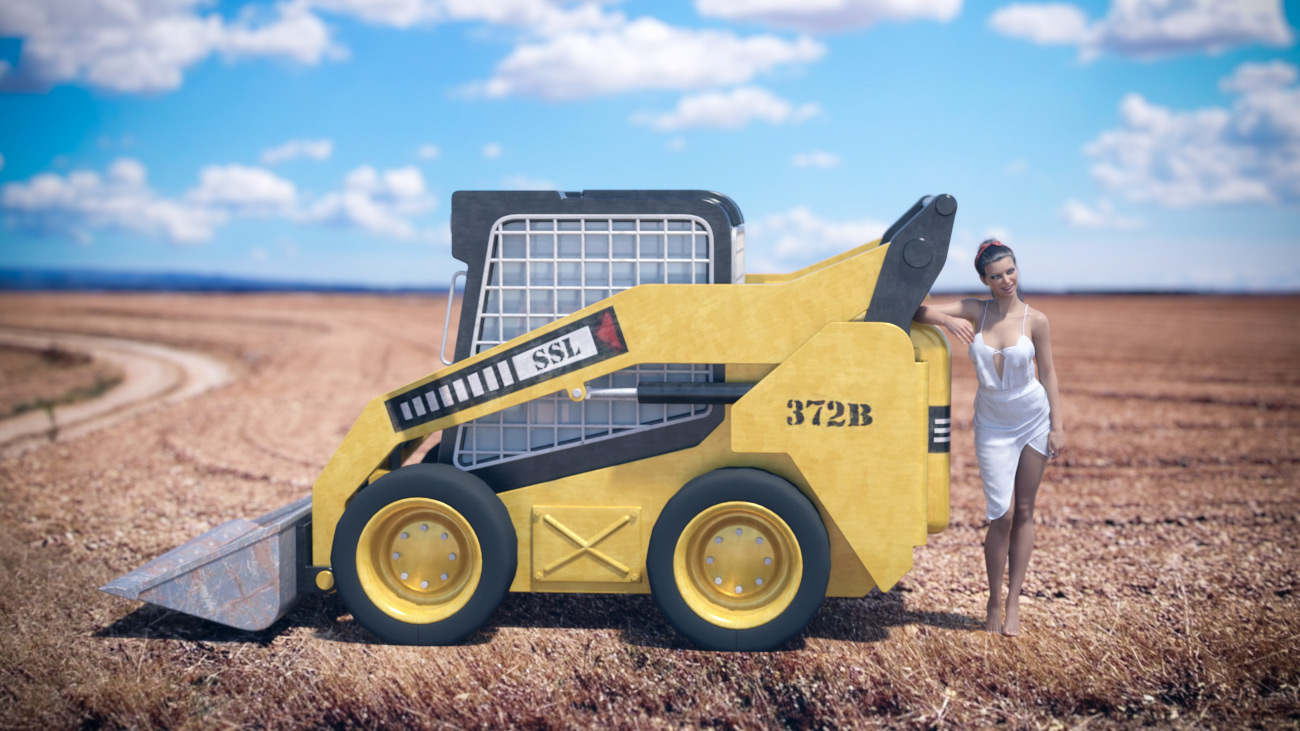 3D Photo Scenes - Magical Fields | Daz 3D