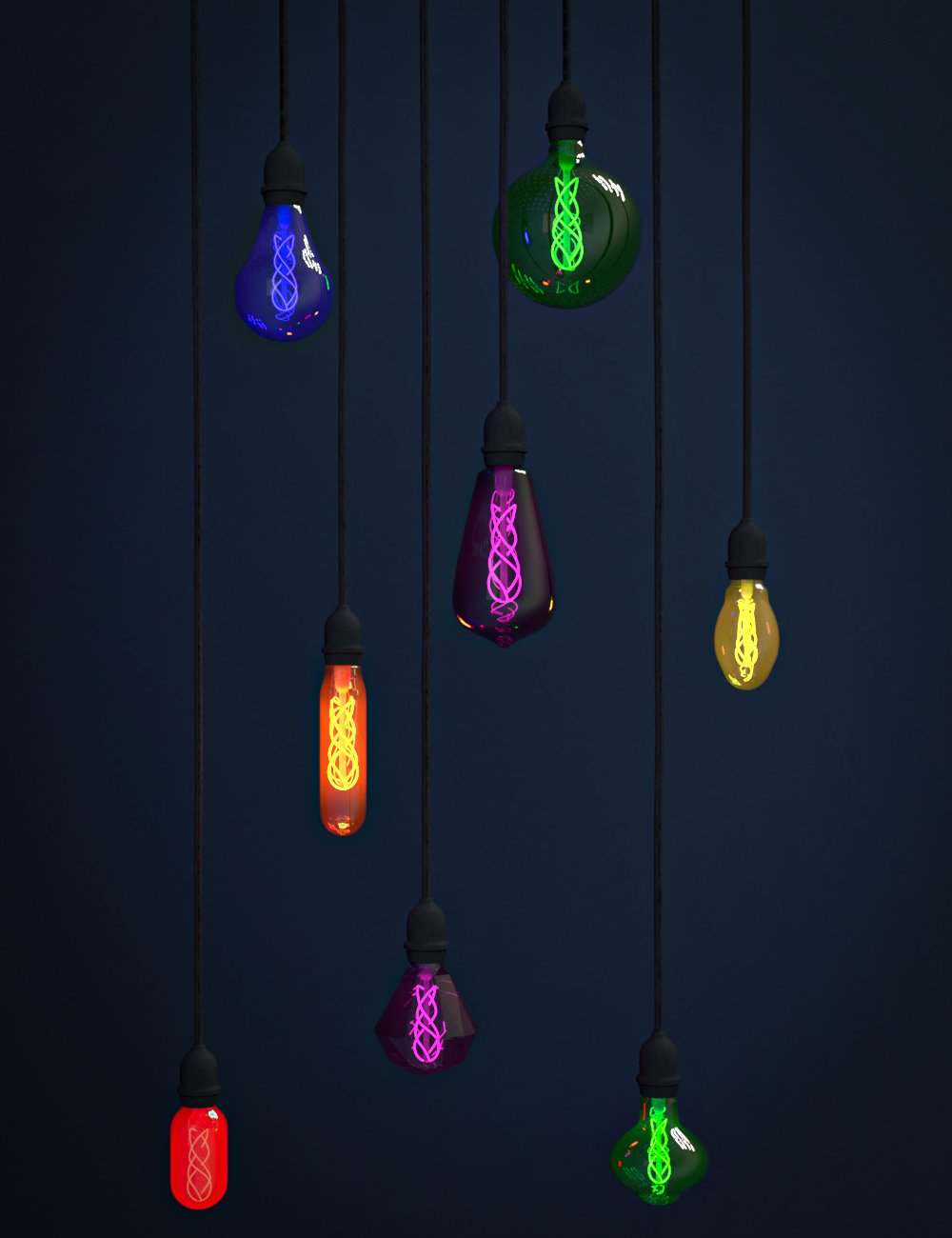 SkyeLights: Decorative Lighting Props | Daz 3D