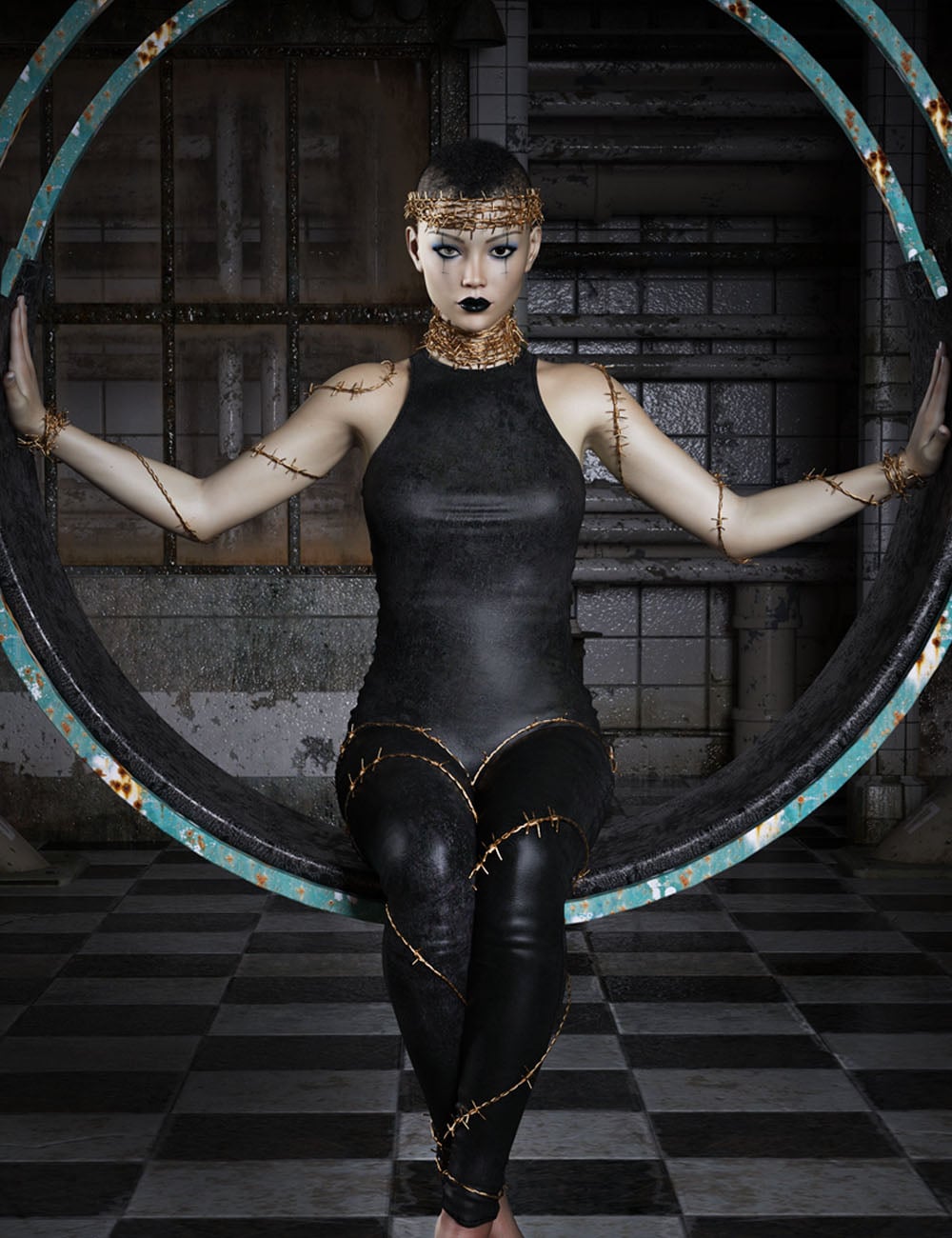 Barbed For Genesis 8 Female | Daz 3D