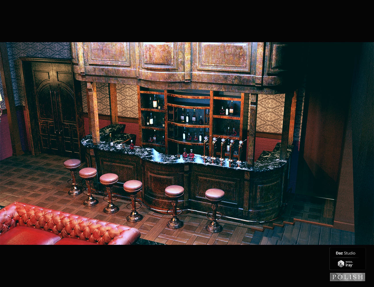 Mafia Private Bar | Daz 3D