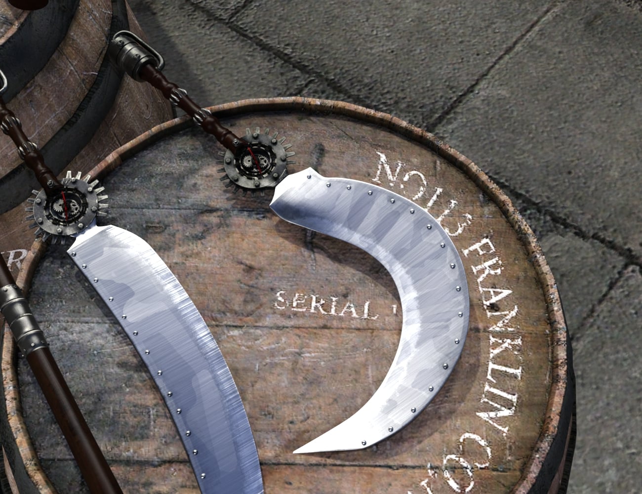 Midnight Reaper Weapons Collection | Daz 3D