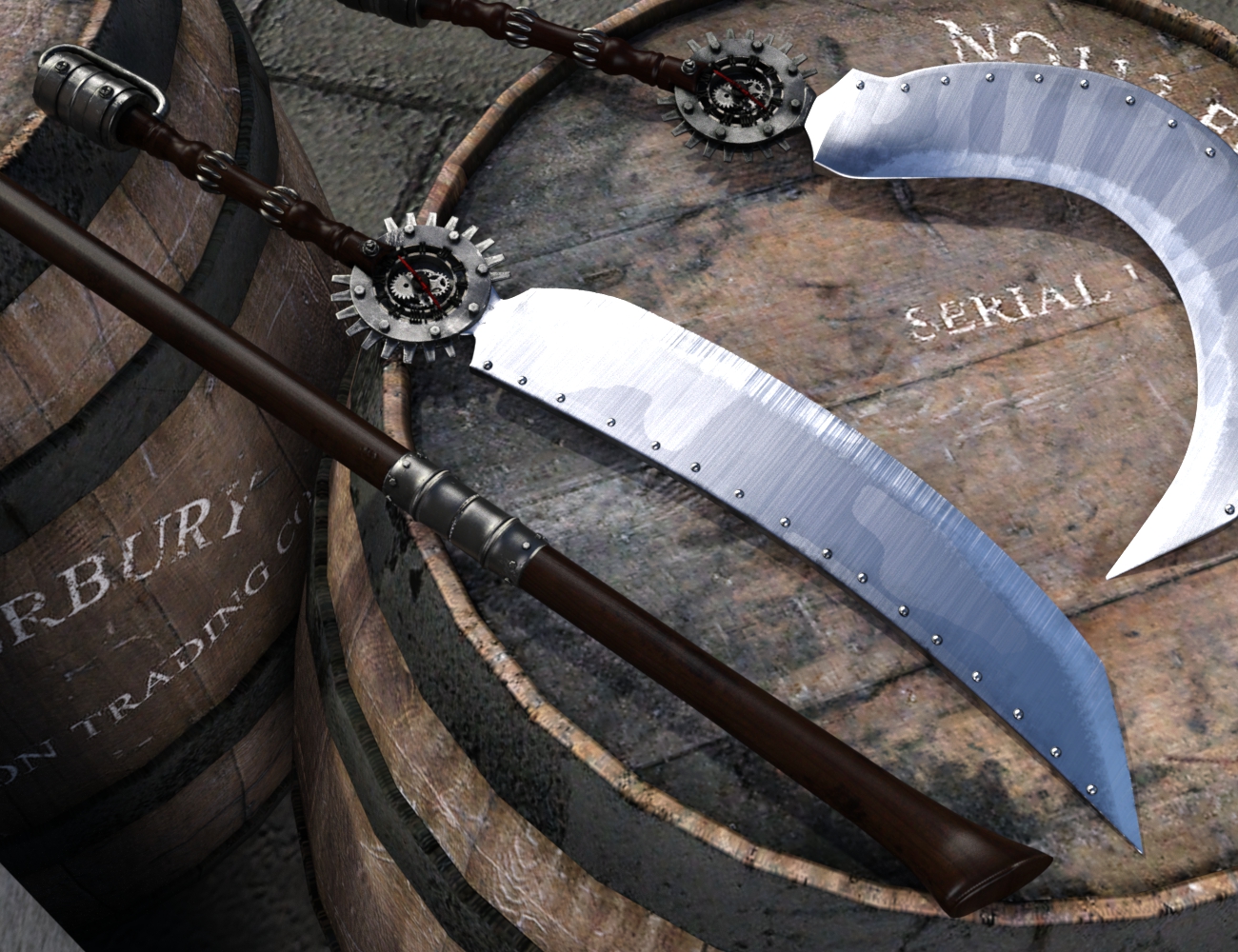 Midnight Reaper Weapons Collection | Daz 3D