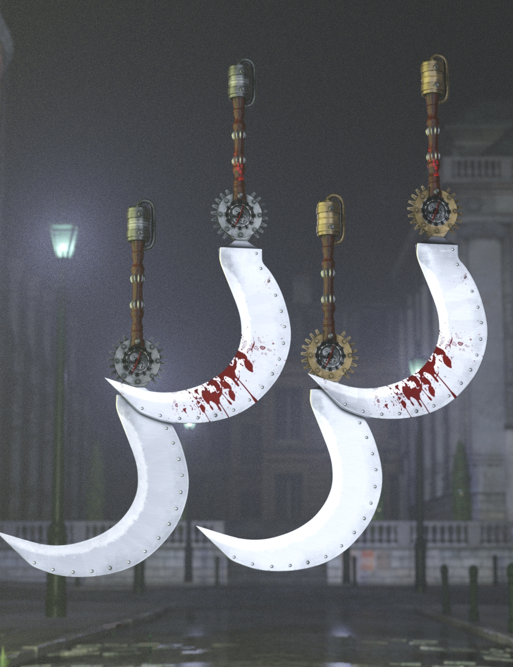 Midnight Reaper Weapons Collection | Daz 3D