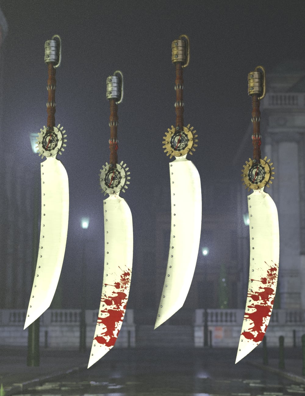 Midnight Reaper Weapons Collection | Daz 3D