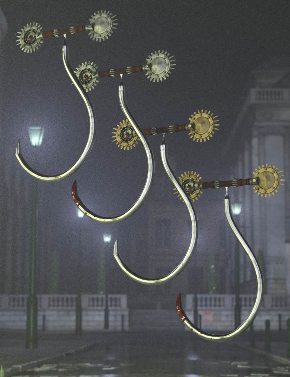 Midnight Reaper Weapons Collection | Daz 3D