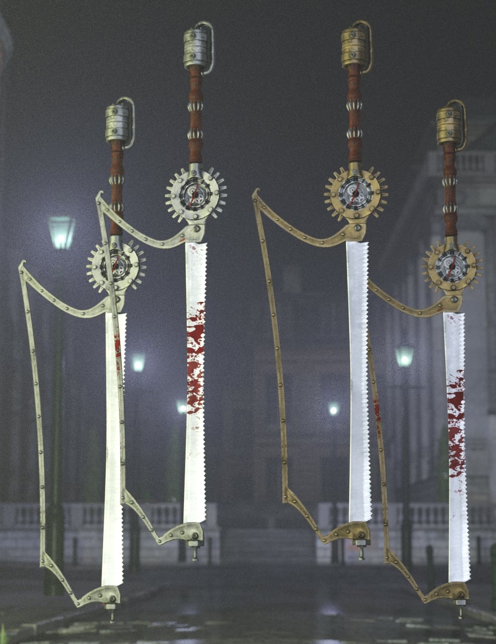 Midnight Reaper Weapons Collection | Daz 3D