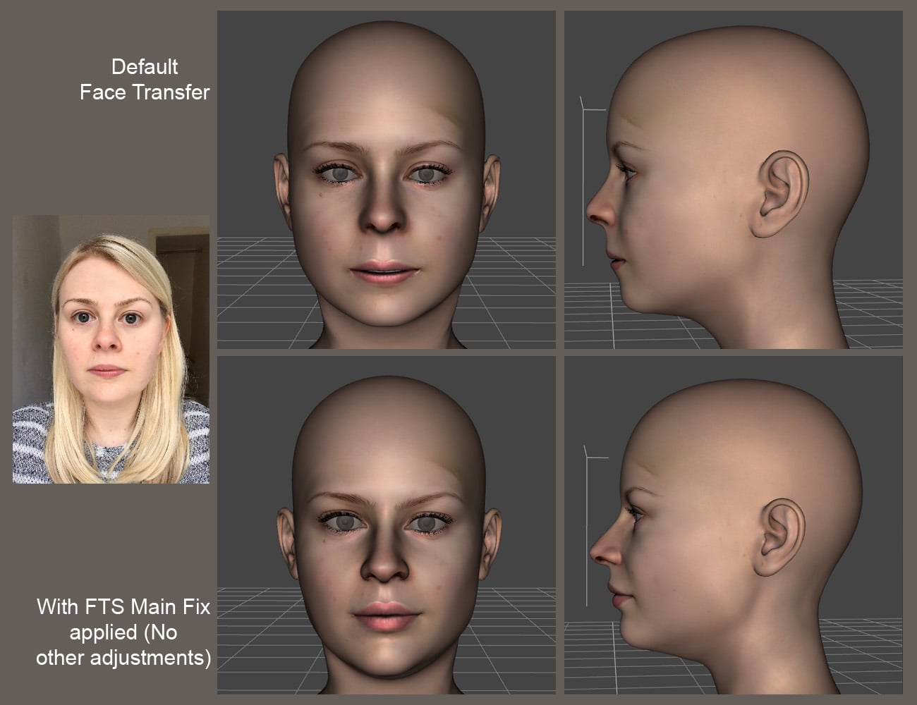 Face Transfer Shapes for Genesis 8 | Daz 3D