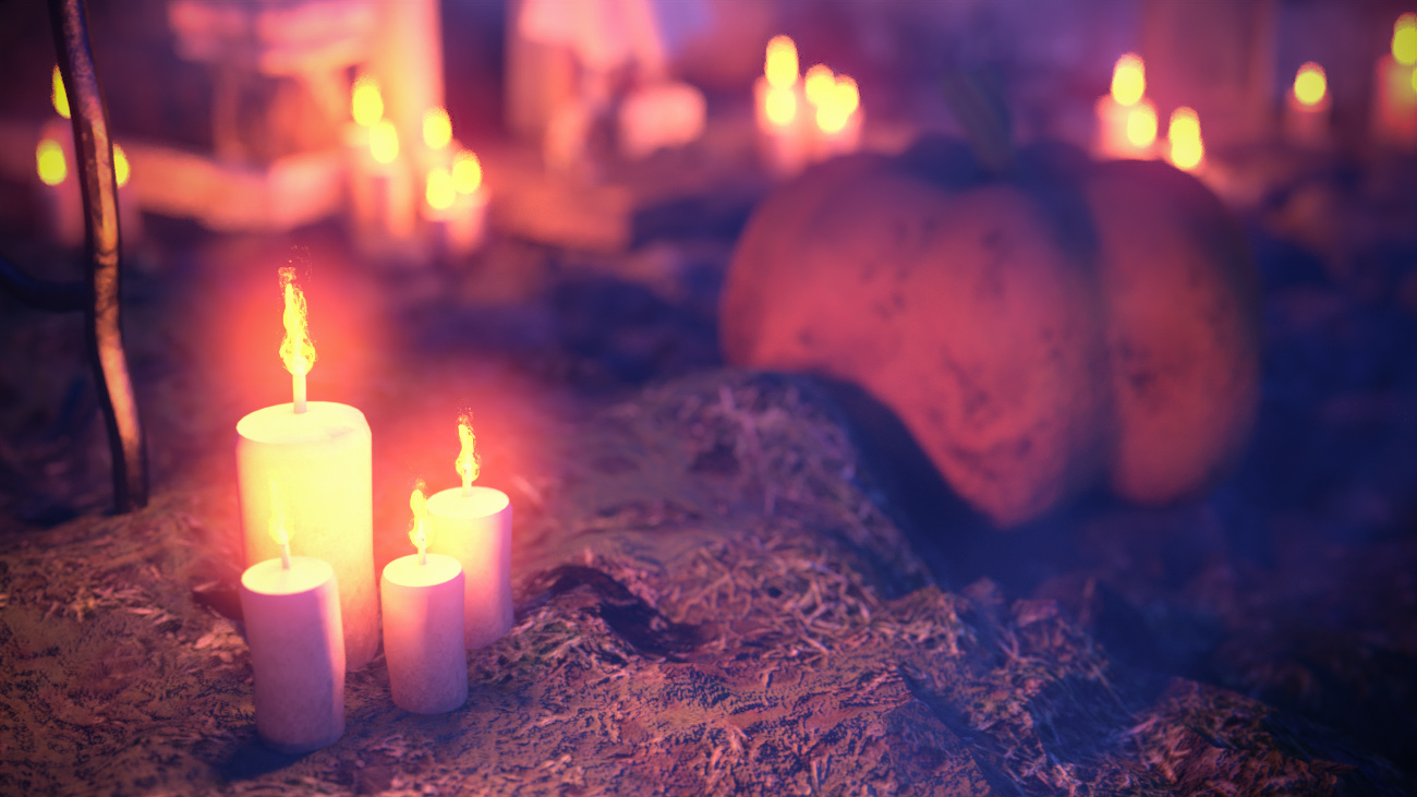 Render In A Box - Halloween Crypt | Daz 3D