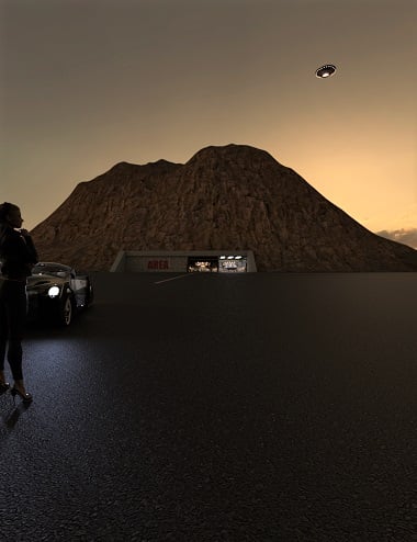 PW Area 51 S4 Base | Daz 3D