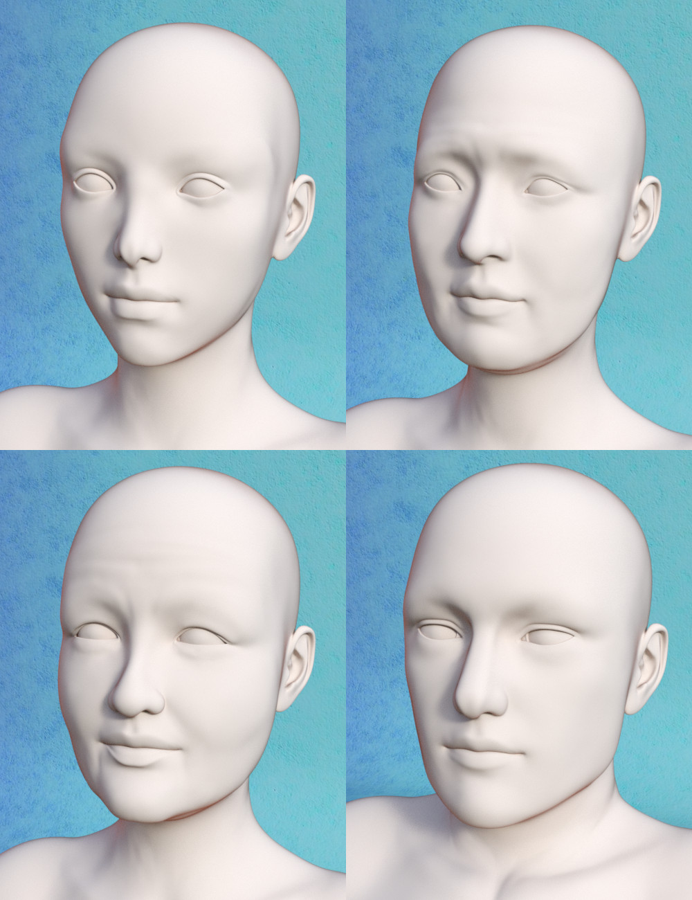 SF People That You Meet Character Shapes | Daz 3D