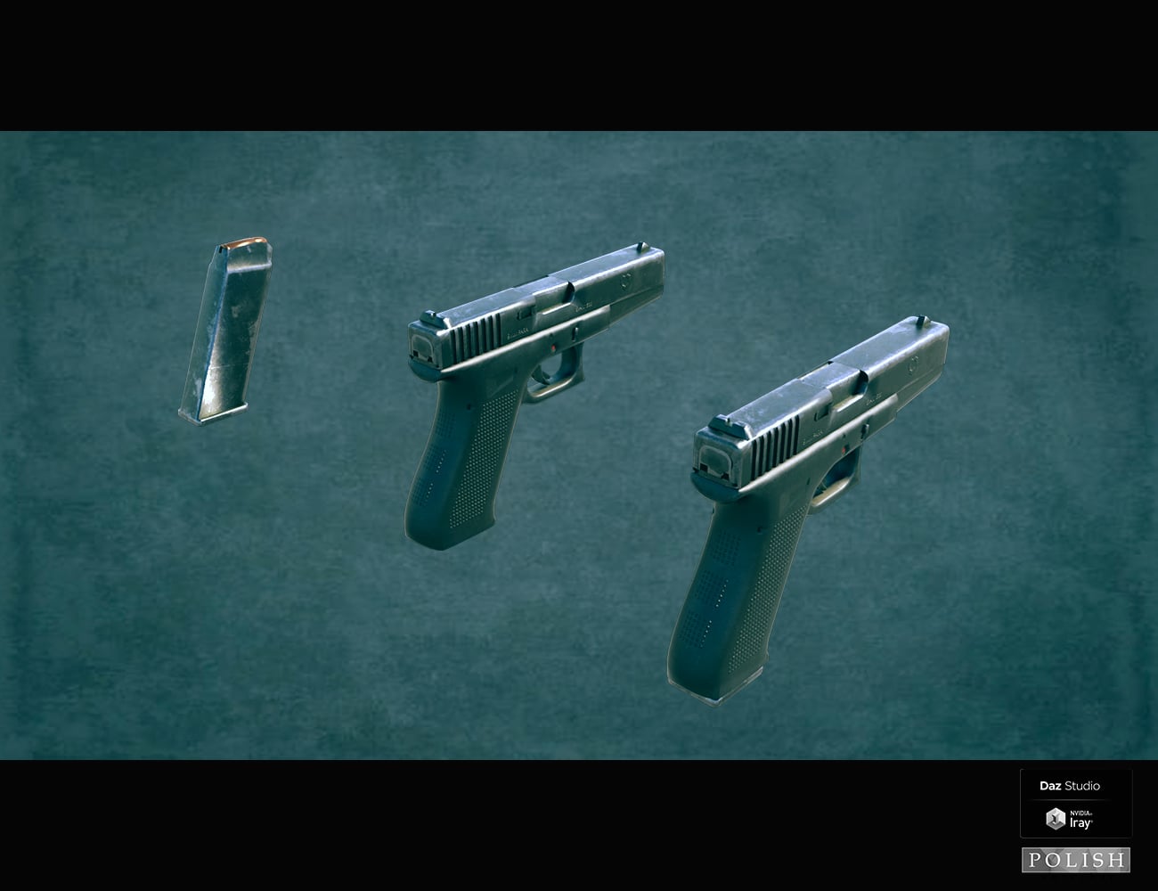 Gangster Weapons 01 | Daz 3D