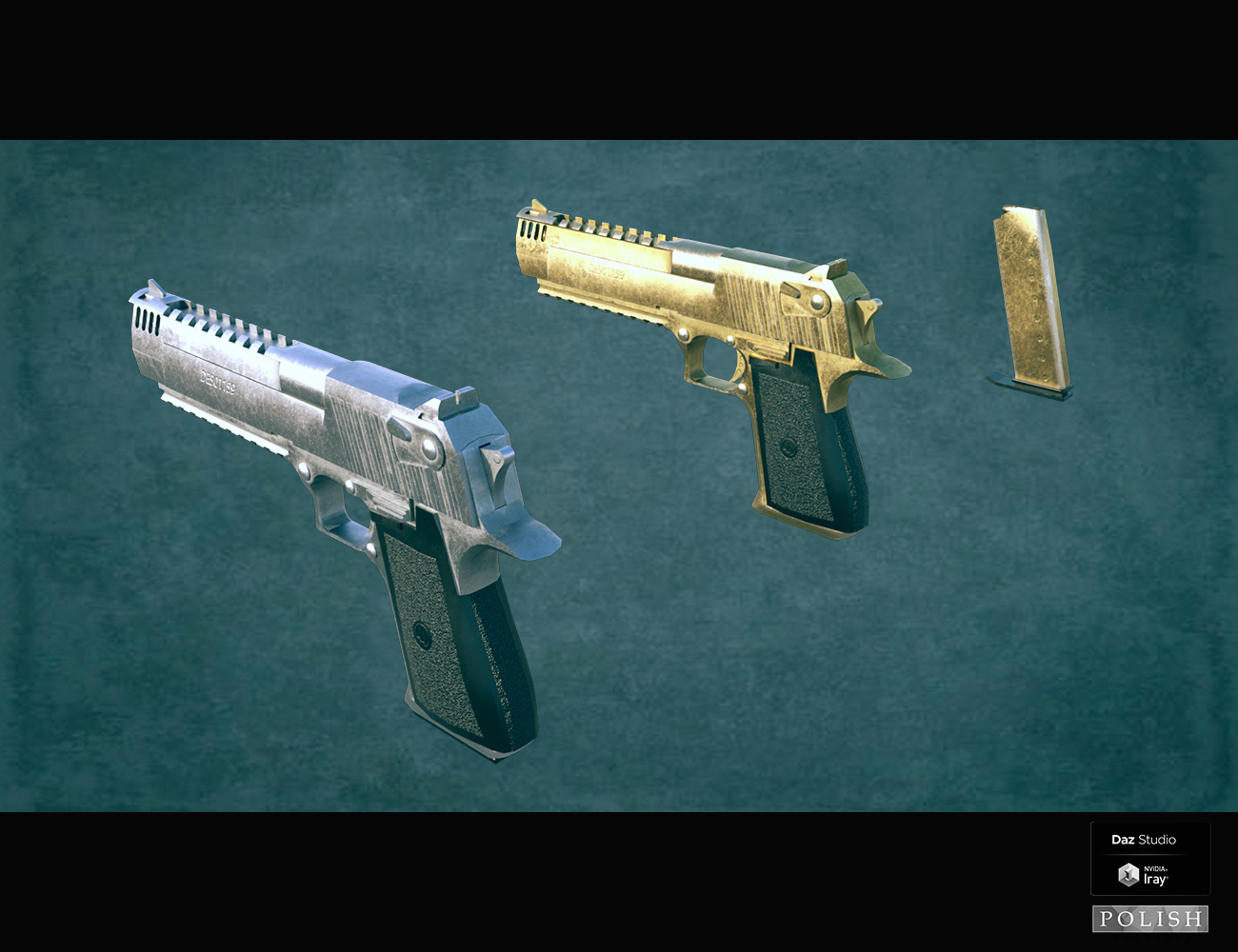 Gangster Weapons 01 | Daz 3D