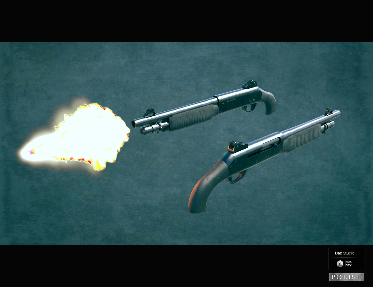 Gangster Weapon Bundle | Daz 3D