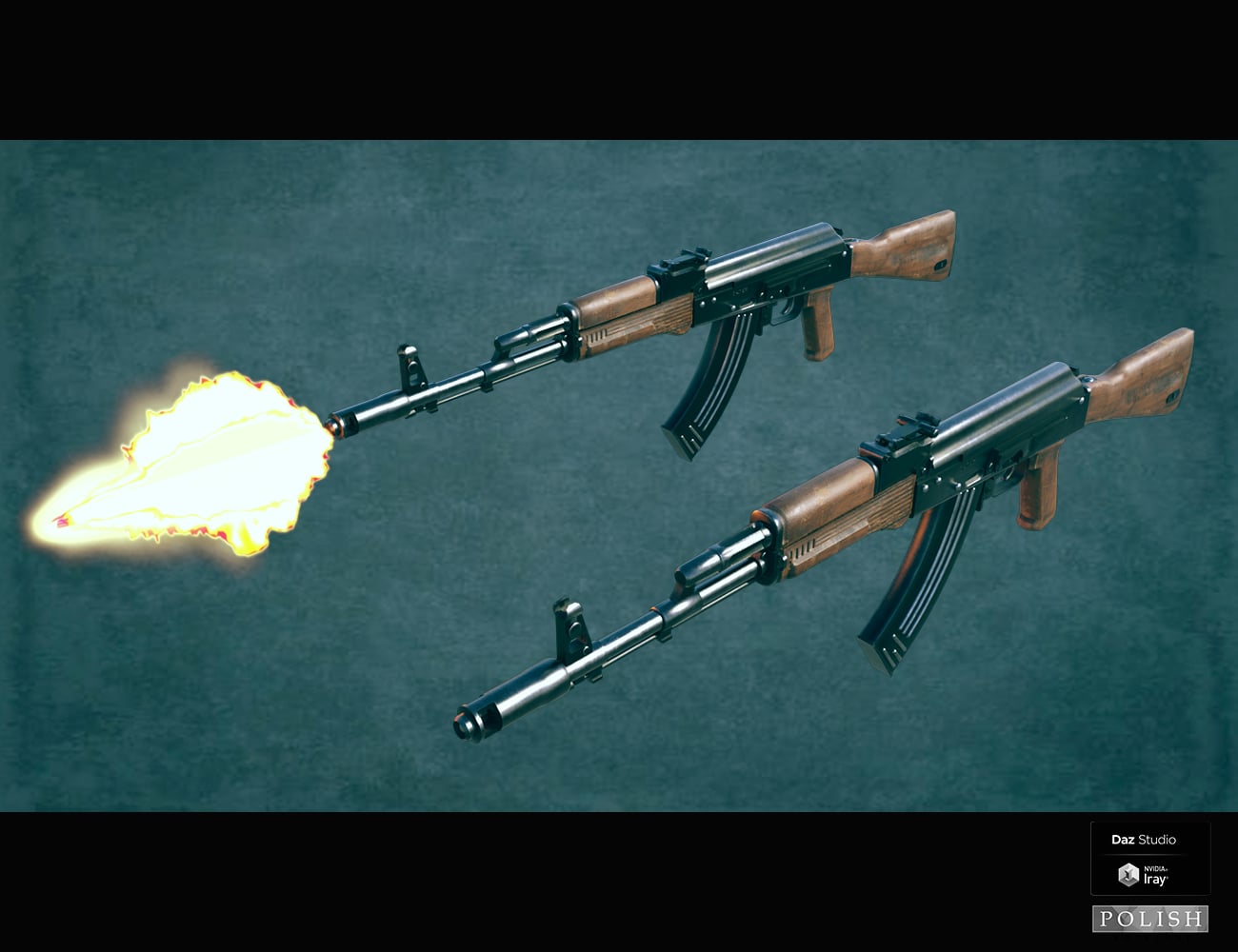 Gangster Weapon Bundle | Daz 3D