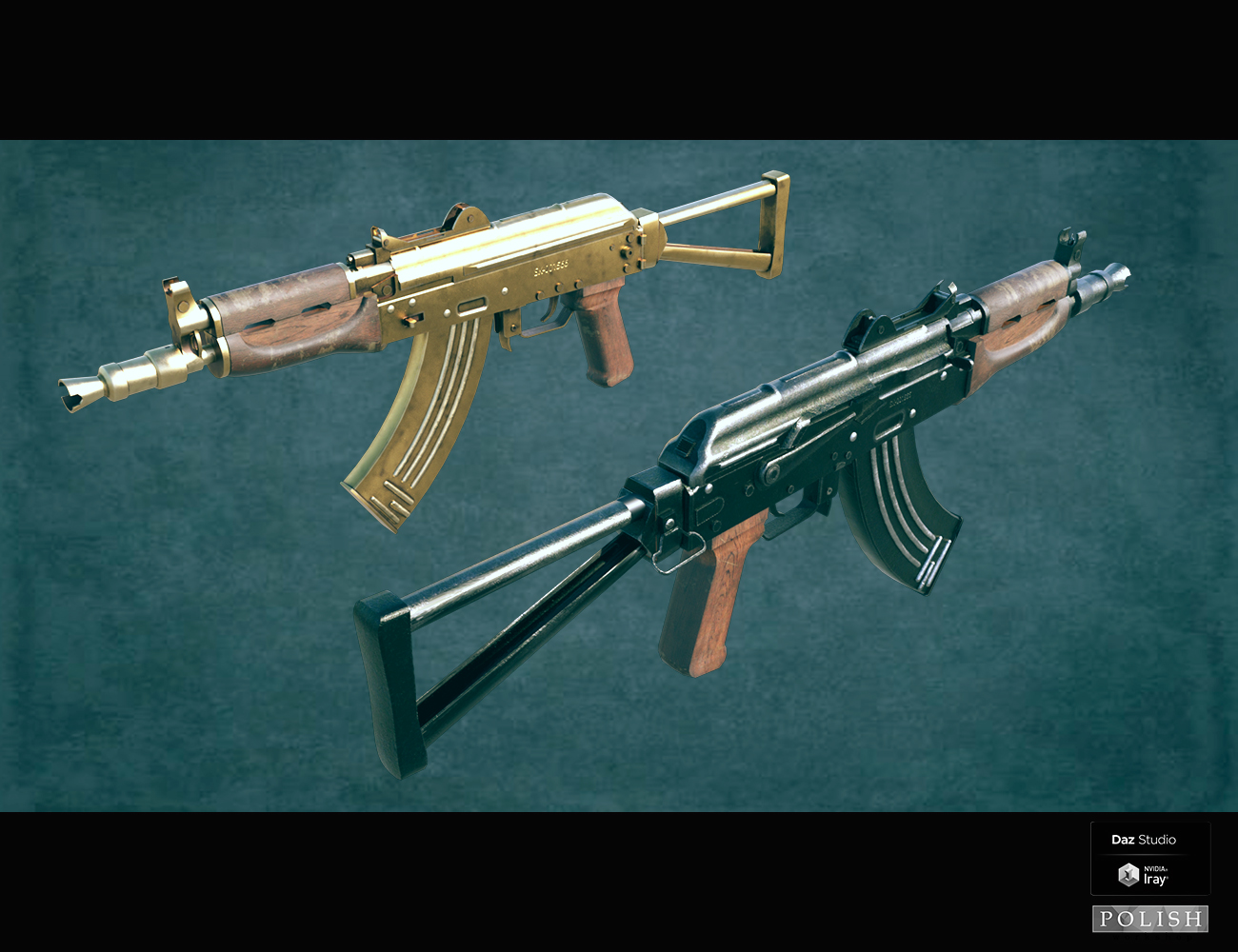 Gangster Weapon Bundle | Daz 3D