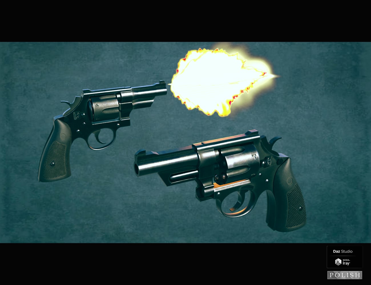 Gangster Weapon Bundle | Daz 3D