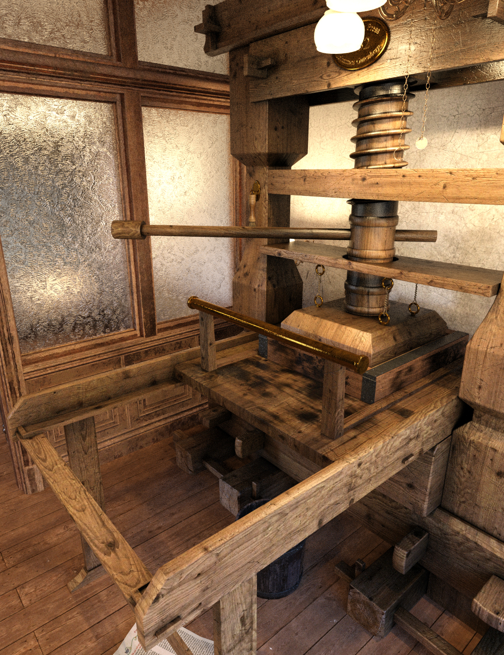 Printers Workshop Props | Daz 3D