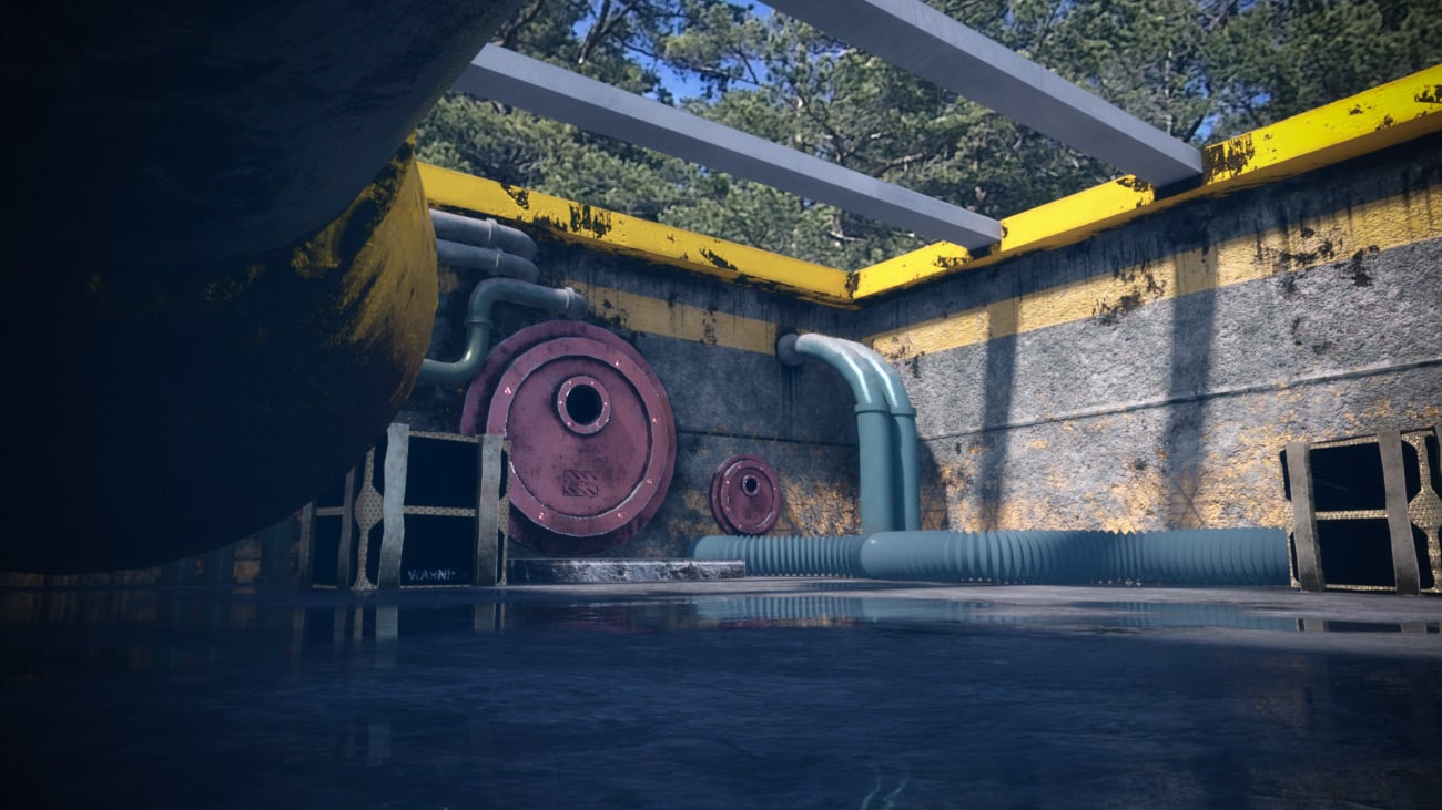 Render In A Box - Secret Bunker | Daz 3D