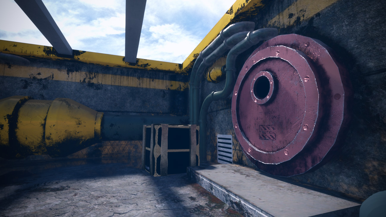 Render In A Box - Secret Bunker | Daz 3D