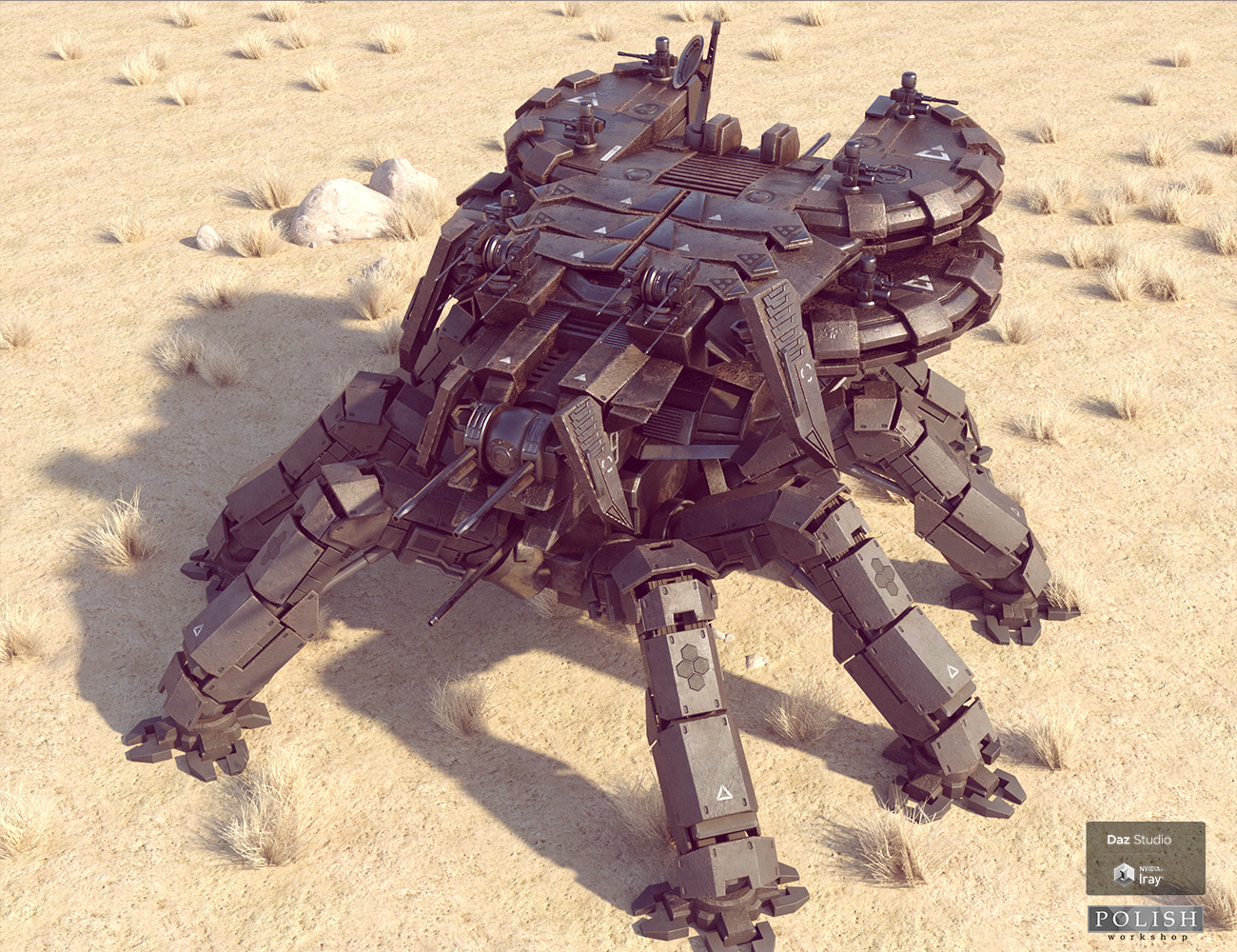 Sci-Fi Mecha Bundle 01 | Daz 3D